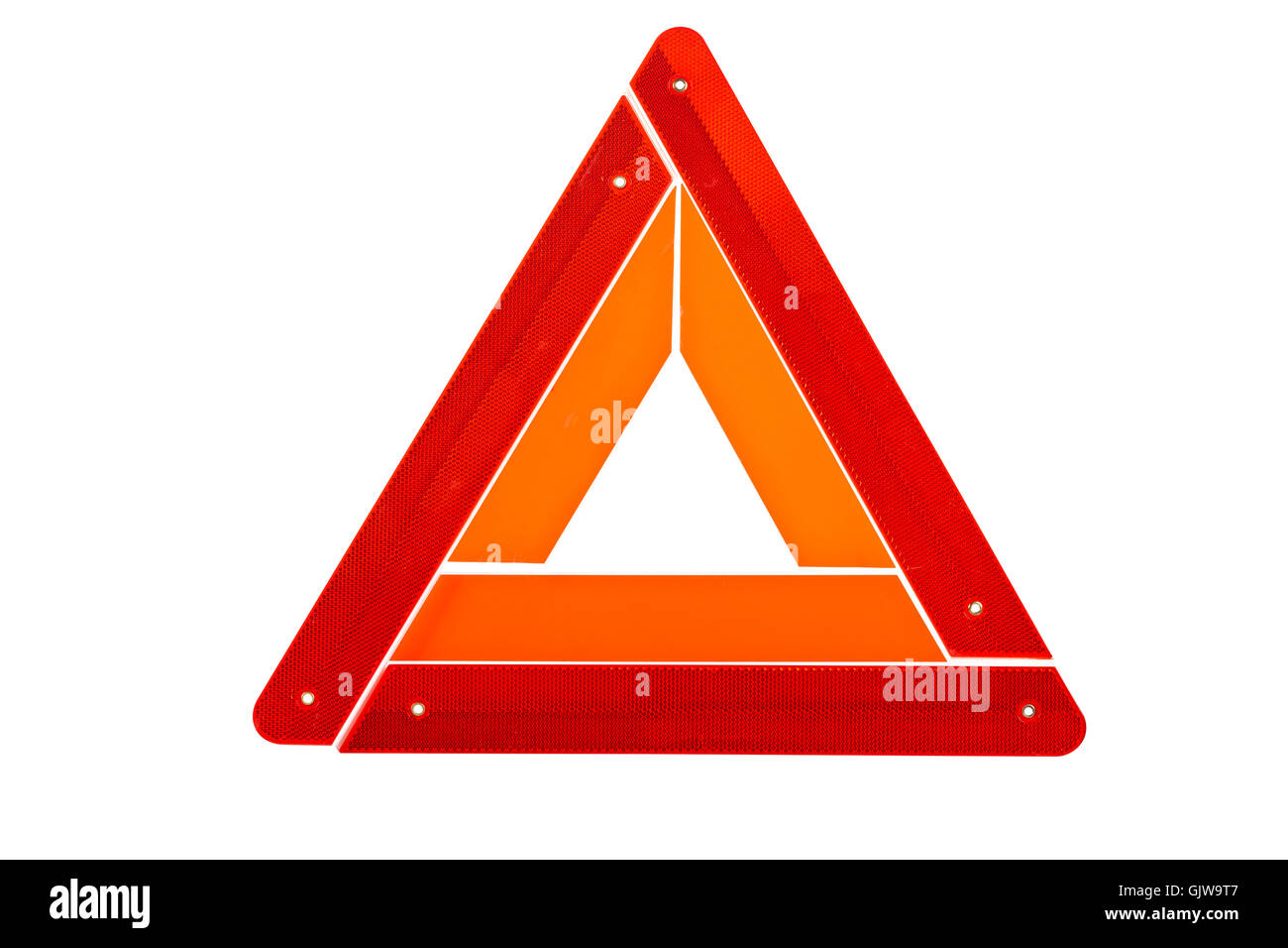 Panneau de signalisation triangulaire Banque d'images détourées - Alamy