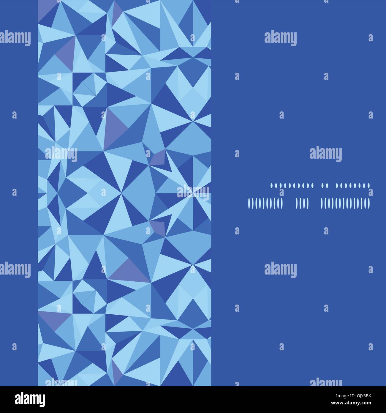 Triangle bleu vecteur cadre vertical Texture Seamless Pattern Bac Image ...
