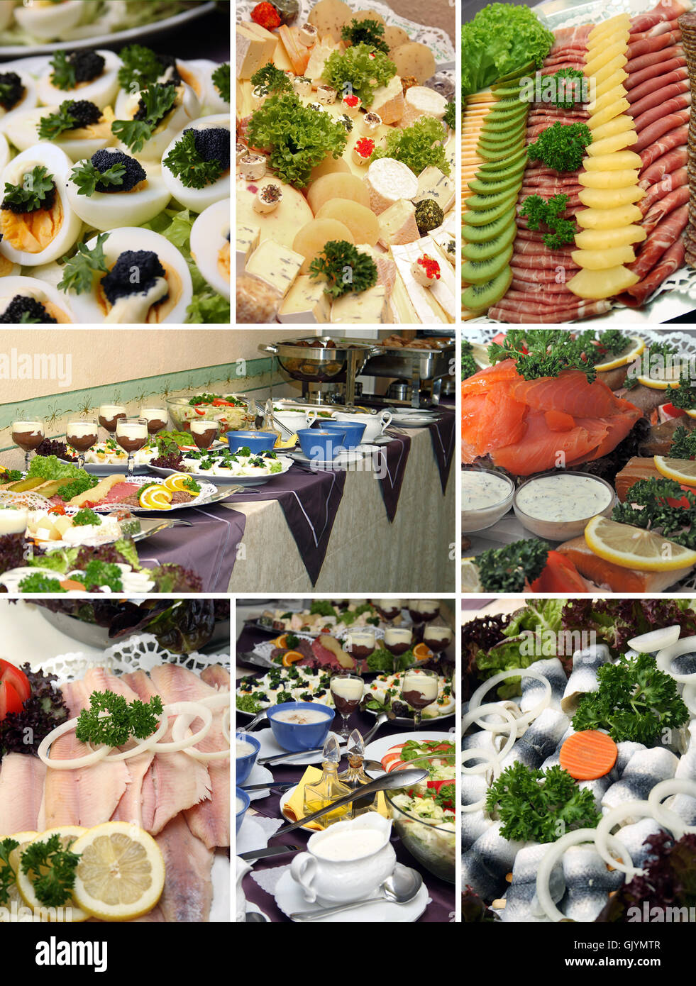 Buffet froid gastronomie Banque de photographies et d’images à haute ...