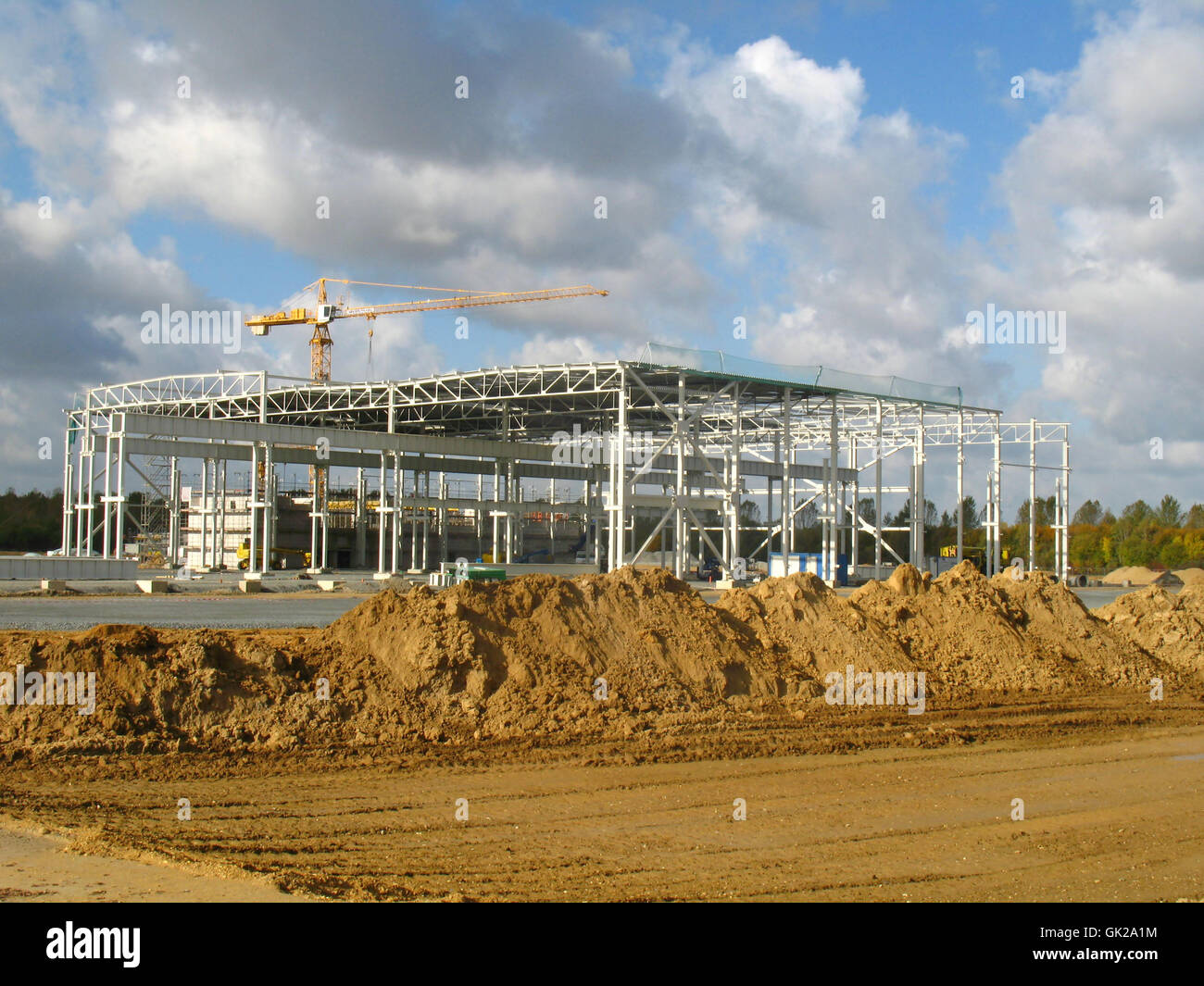 Construire une usine Banque de photographies et d’images à haute ...