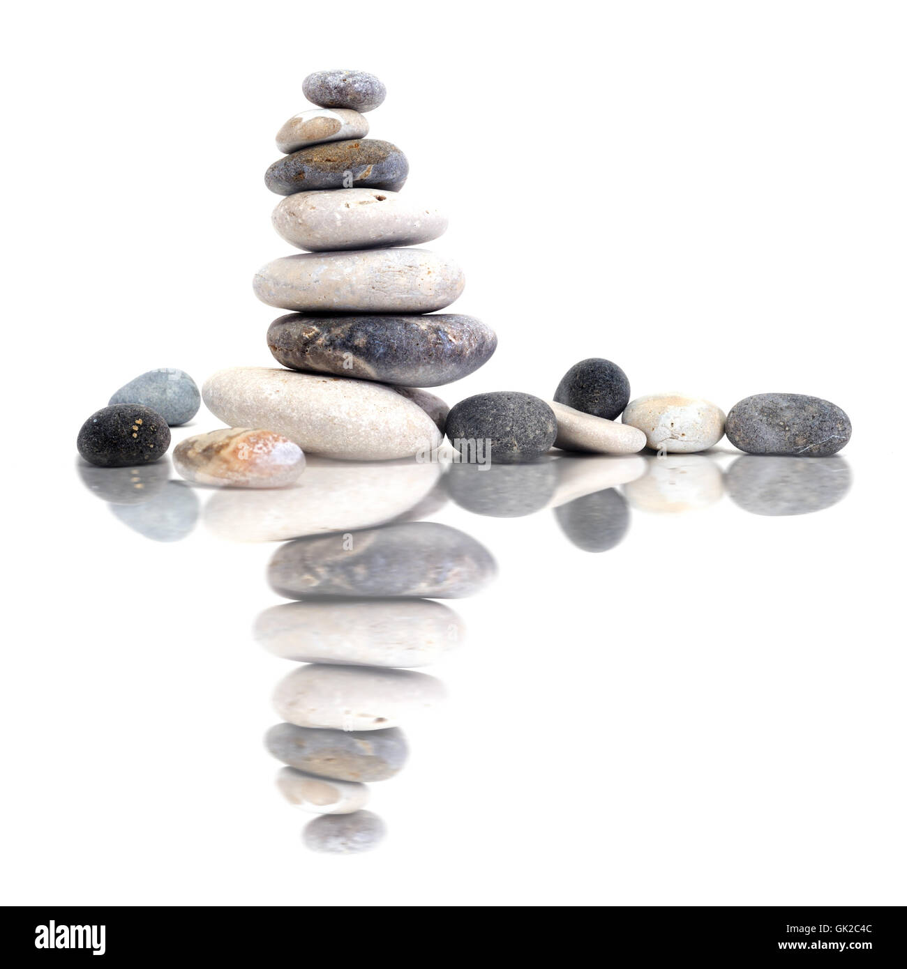 Pyramide au repos Banque d'images détourées - Alamy