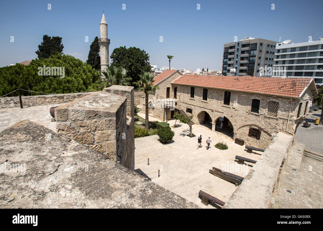 Le fort de larnaca chypre Banque de photographies et d’images à haute ...