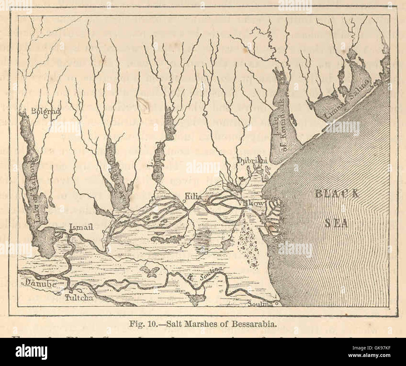 Carte de bessarabie Banque de photographies et d’images à haute ...