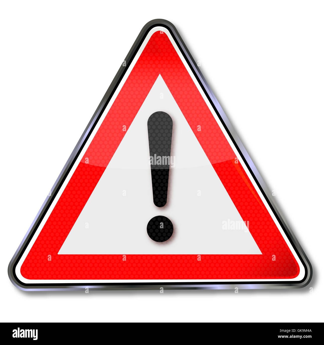 Triangle De Danger Banque d'image et photos - Alamy
