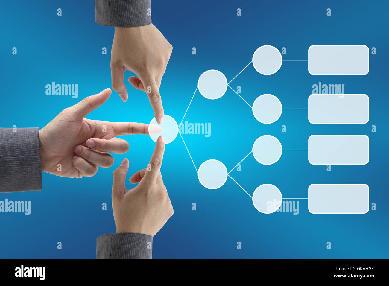 Schéma de la technologie graphique Photo Stock - Alamy