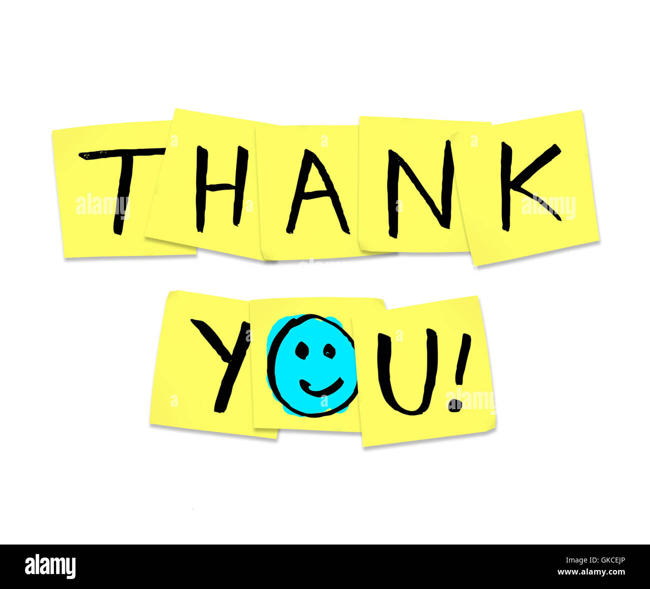 Thank you letters Banque de photographies et d’images à haute ...