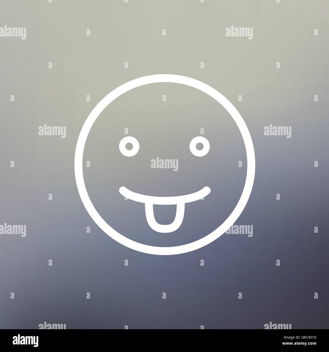 Emoticon with smiley face party Banque de photographies et d’images à ...