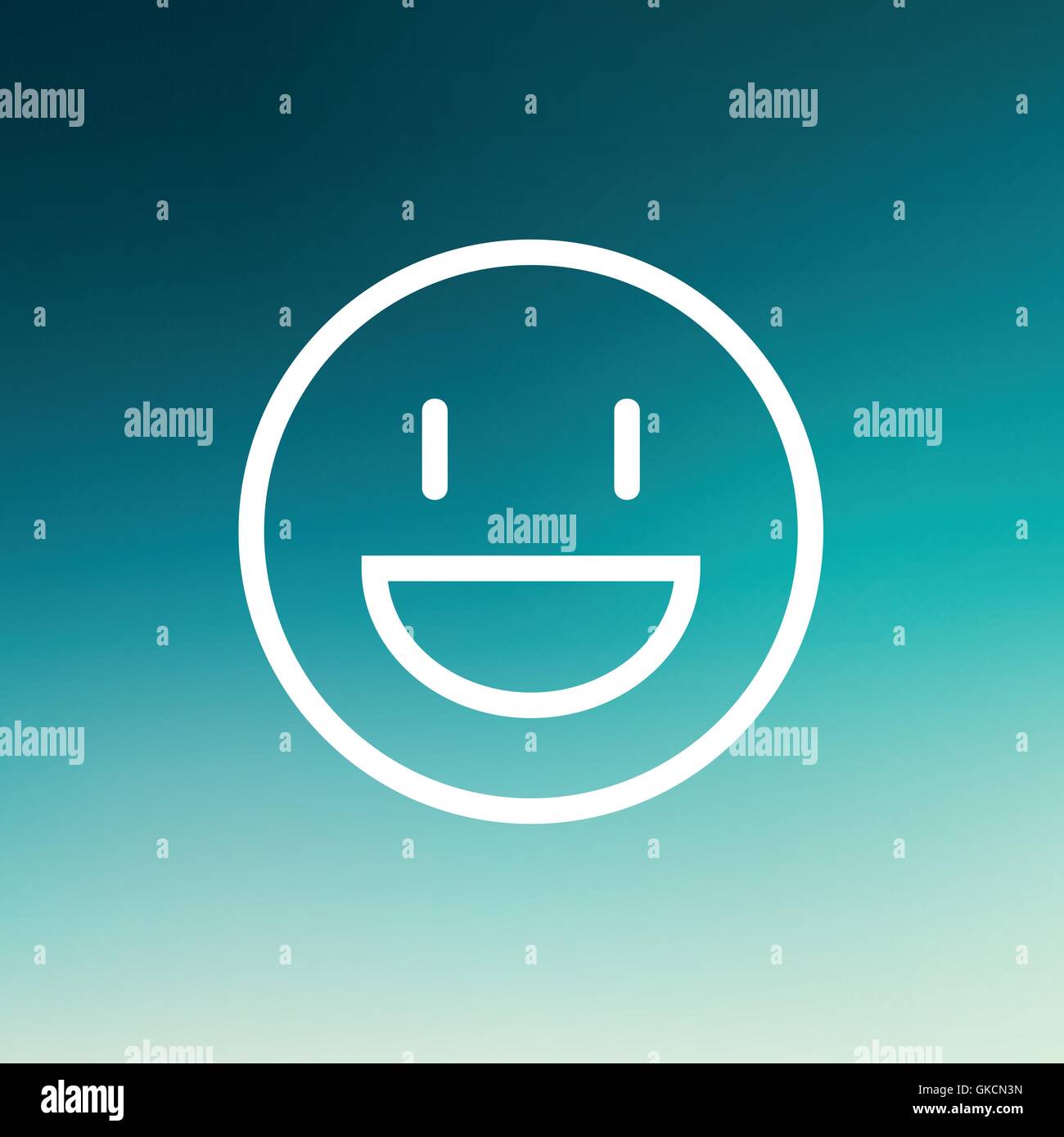 Smiley emoticon facial expression crying Banque de photographies et d ...