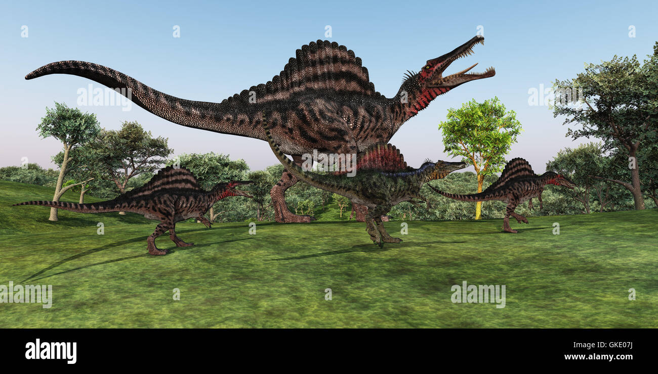 Spinosaurus dinosaur Banque de photographies et d’images à haute résolution - Alamy
