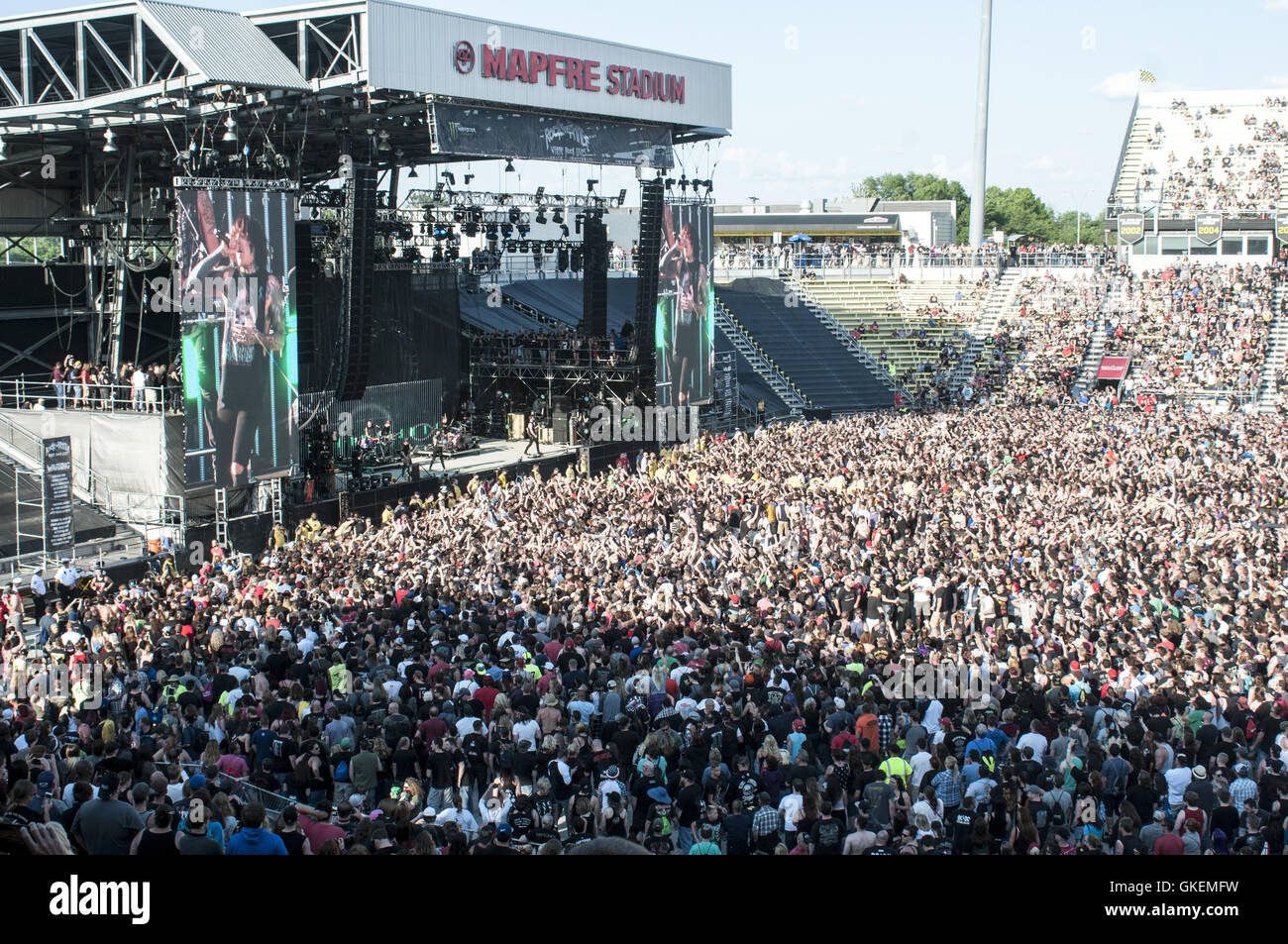 Rock sur la gamme 2016 Music Festival a MAPFRE Stadium a Columbus OH USA le 22 mai 2016 Comprend Bring Me The Horizon Ou Columbus Ohio United States Quand 22 mai 2016 Photo Stock Alamy