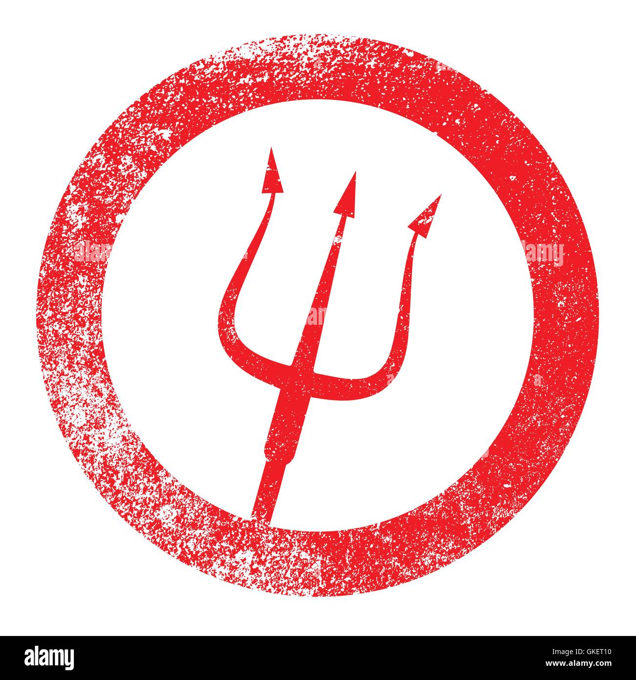 Fourche de diables Banque d'images vectorielles - Alamy