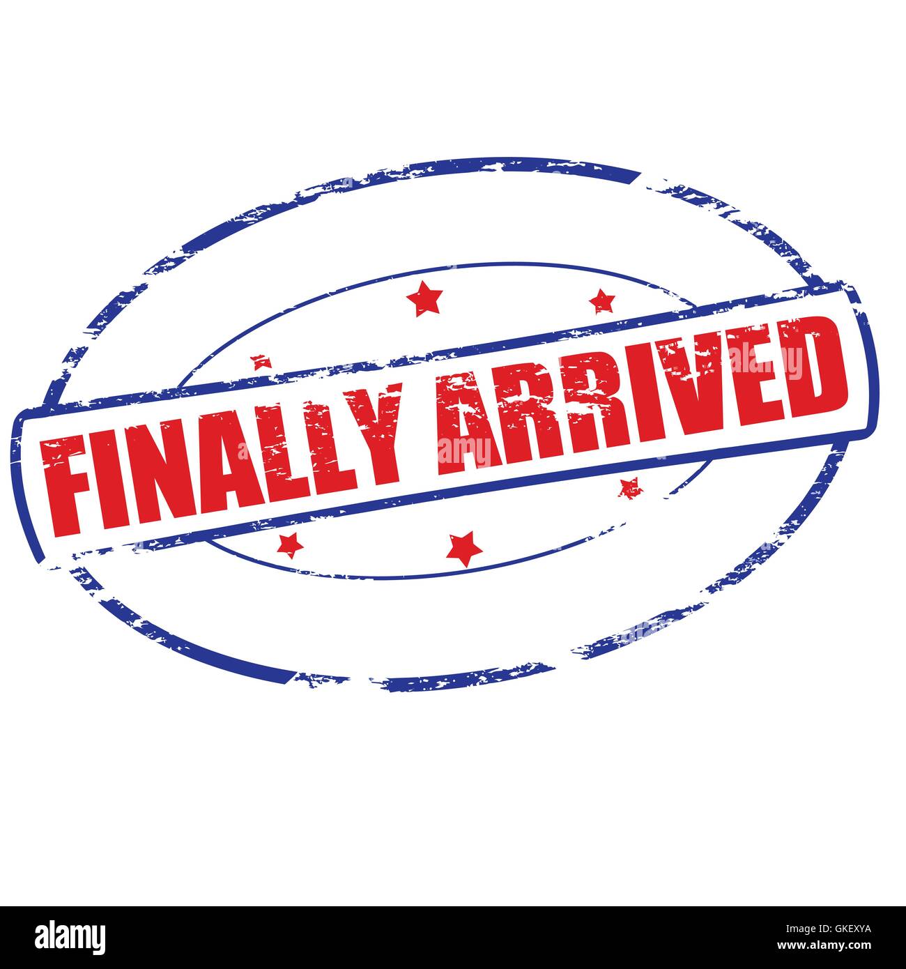 Enfin quavez vous Banque d'images vectorielles - Alamy