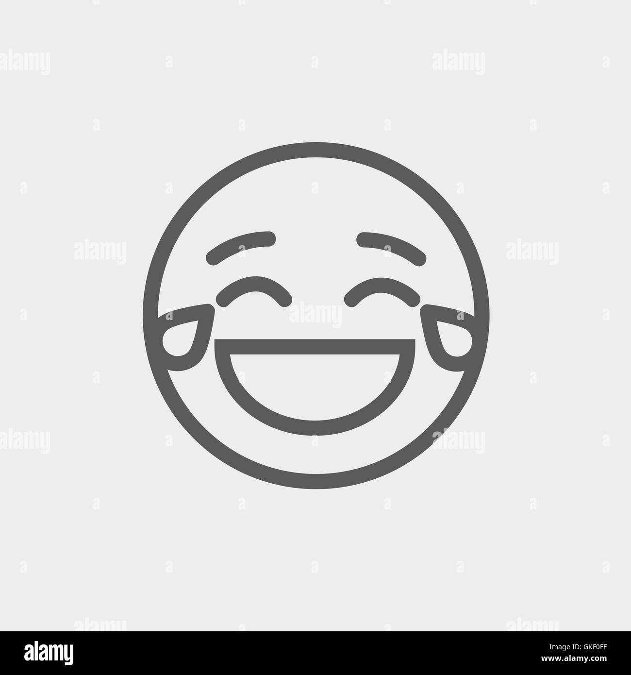 Rire aux larmes smiley Banque de photographies et d’images à haute ...