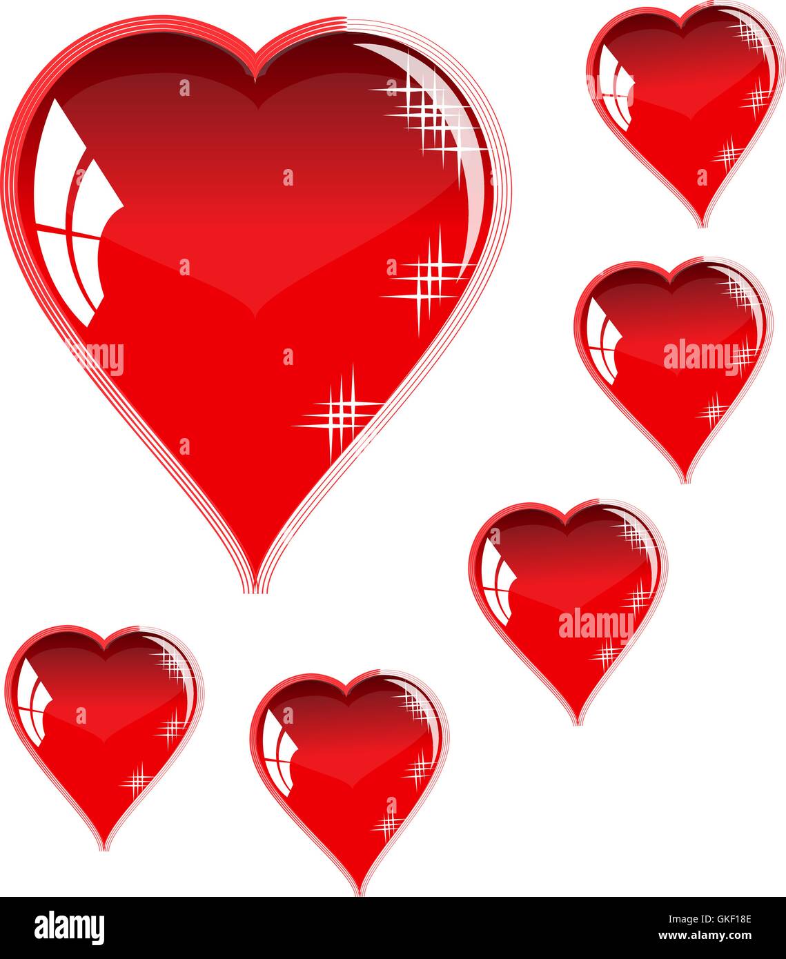 Symbole du coeur rouge Banque d'images vectorielles - Page 3 - Alamy