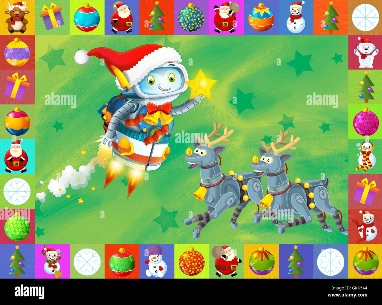 La scène de Noël Joyeux Noël - robots - robotique - Électronique ...