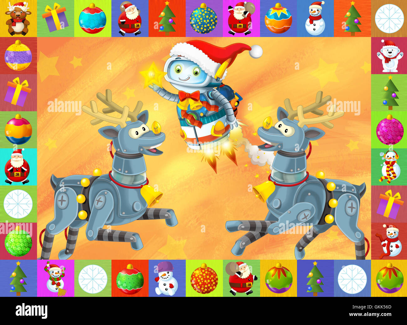 La scène de Noël Joyeux Noël - robots - robotique - Électronique ...