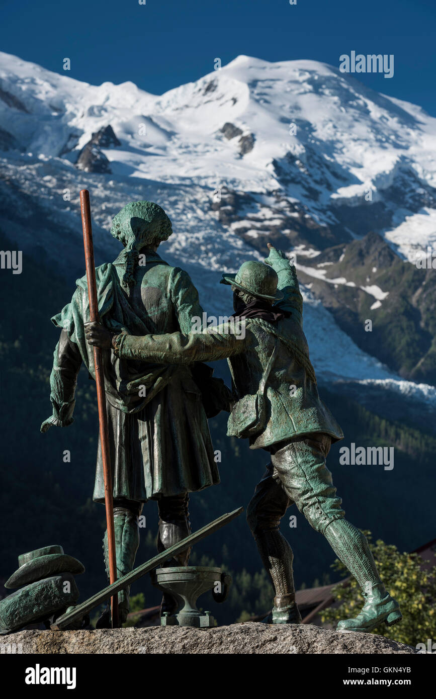 Monument Chamonix Banque d'image et photos - Alamy