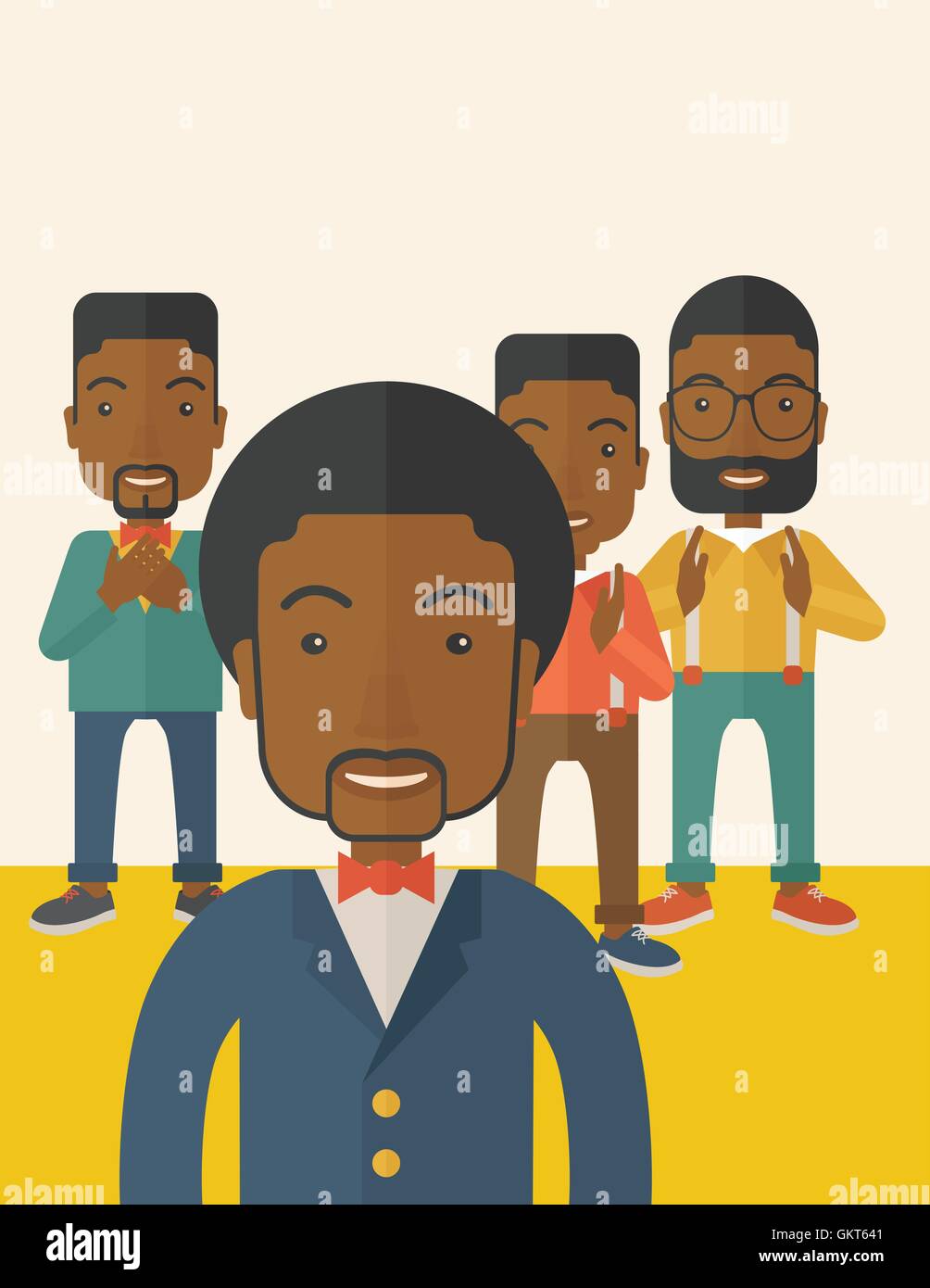 Beau homme cartoon Banque de photographies et d’images à haute ...