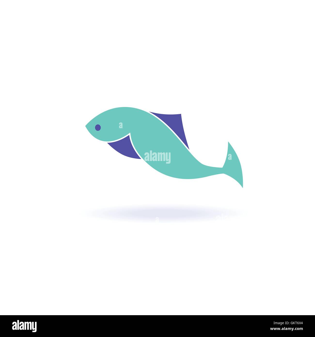 élevage de poissons de rivière Banque d'images vectorielles - Alamy