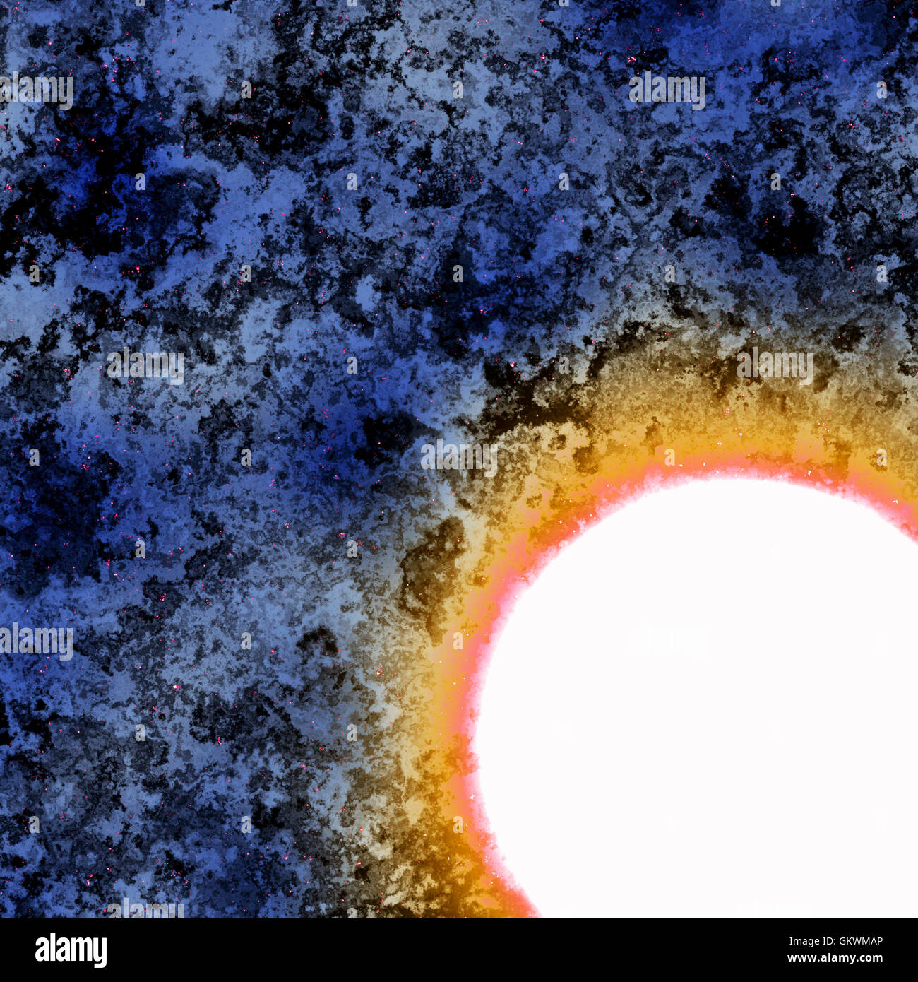 Explosion de la supernova Banque de photographies et d’images à haute ...