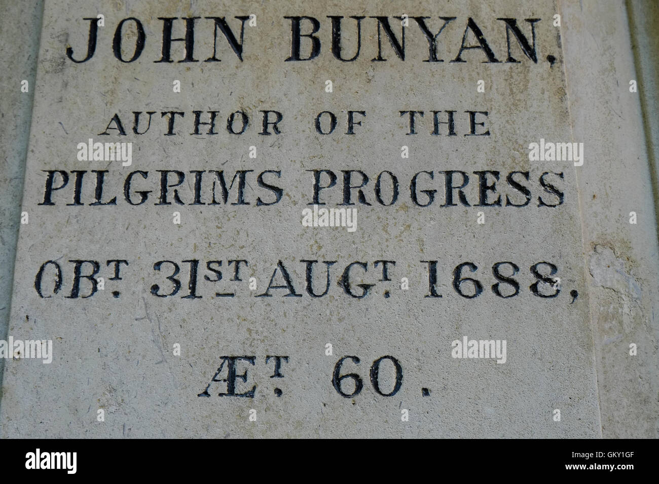 Tombe de john bunyan Banque de photographies et d’images à haute ...