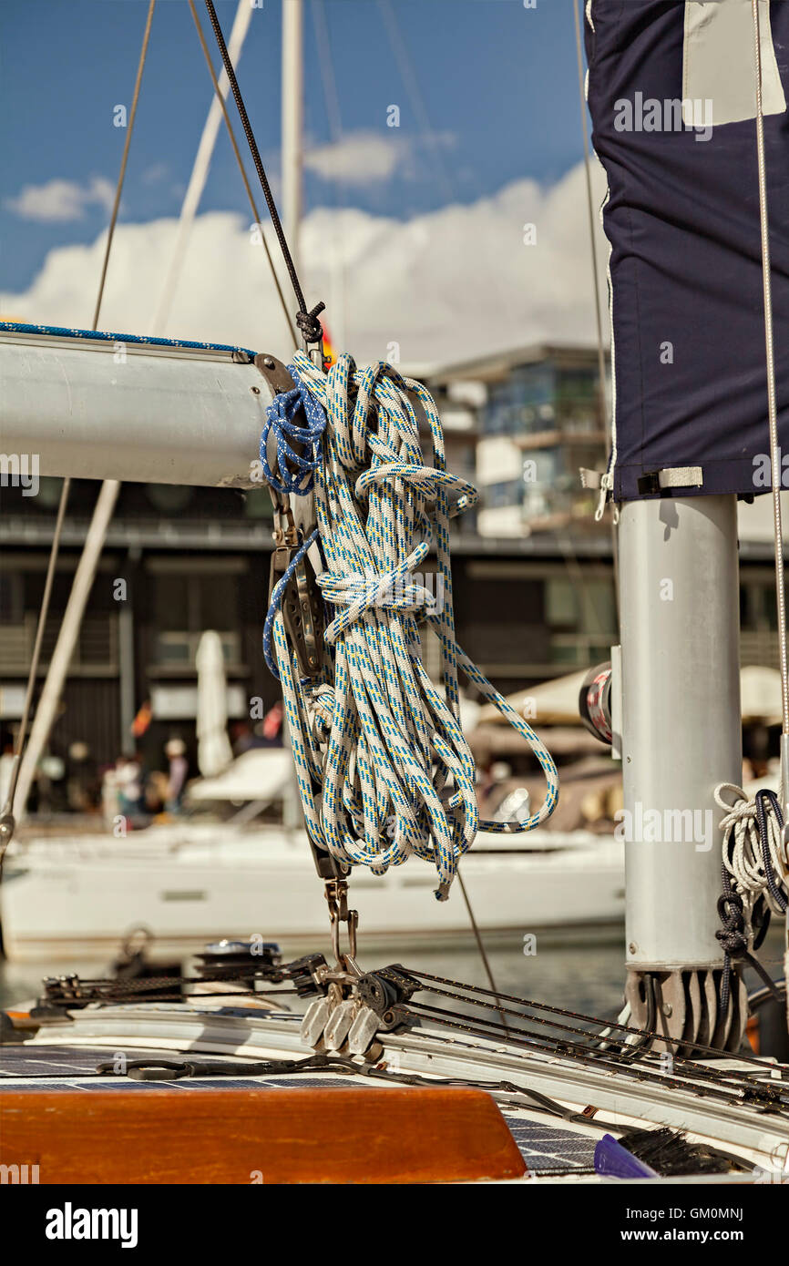 Cordages bateaux Banque de photographies et d’images à haute résolution ...