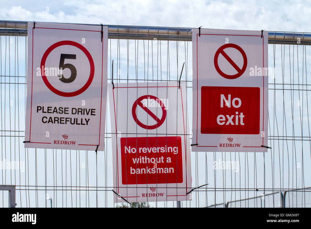 No reversing without banksman sign Banque de photographies et d’images ...