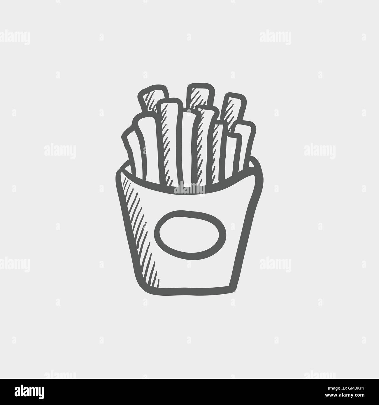Frites dessin Banque de photographies et d’images à haute résolution ...