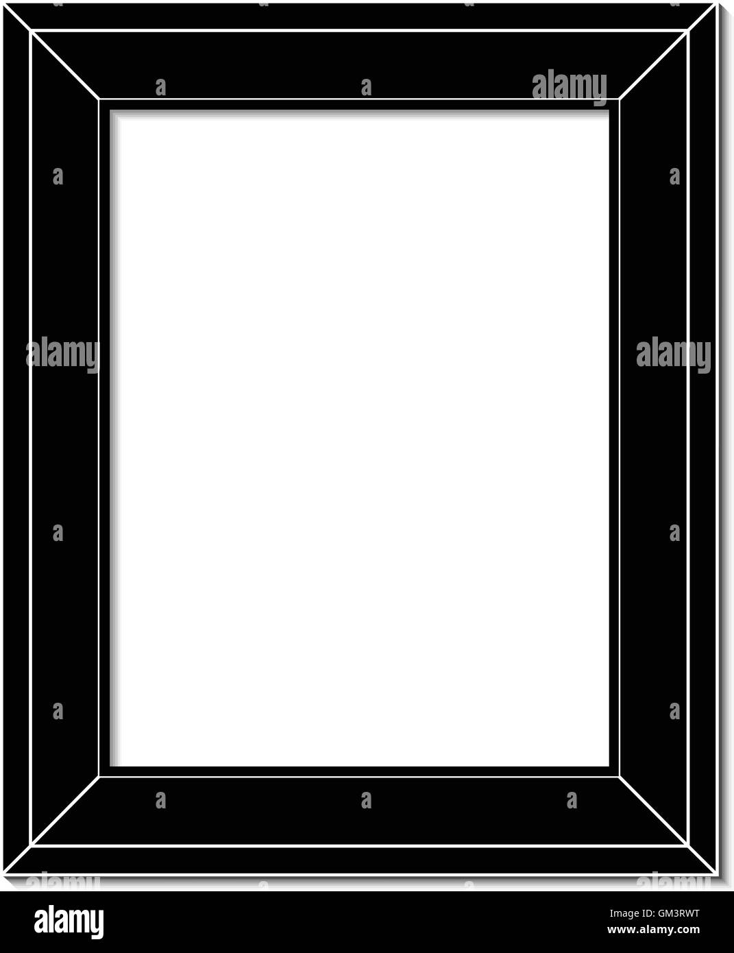 Cadre avec espace photo libre Banque d'images vectorielles - Alamy