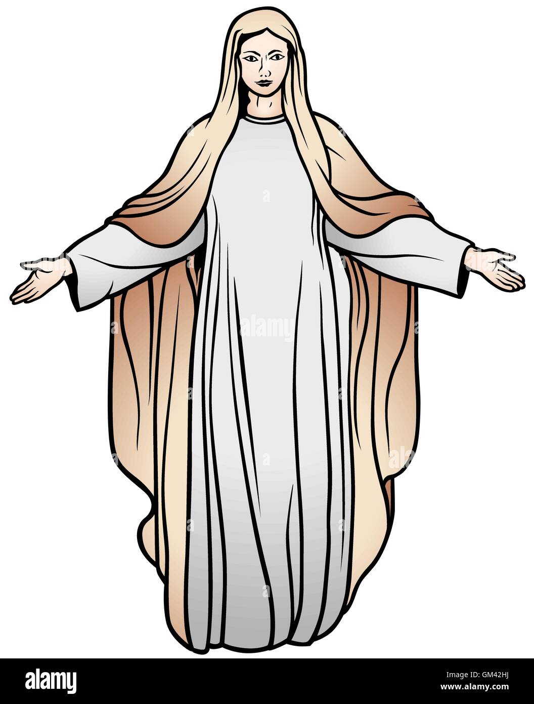 Sainte vierge Banque d'images vectorielles - Alamy