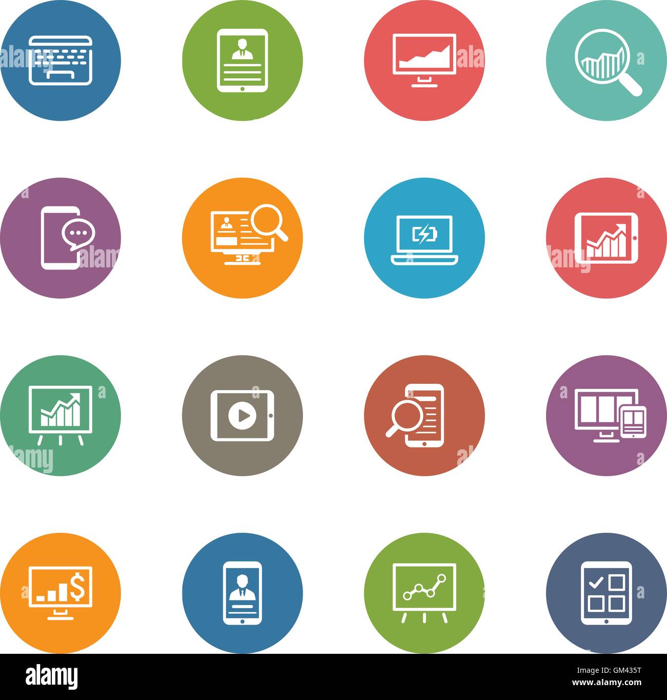 Icône de couleur Banque de photographies et d’images à haute résolution ...