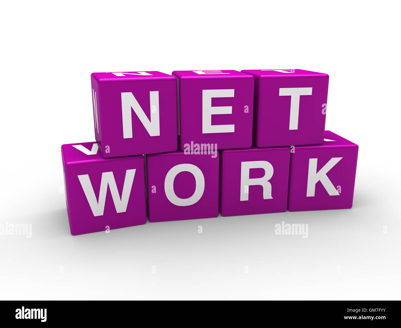 Cube violet Banque de photographies et d’images à haute résolution - Alamy