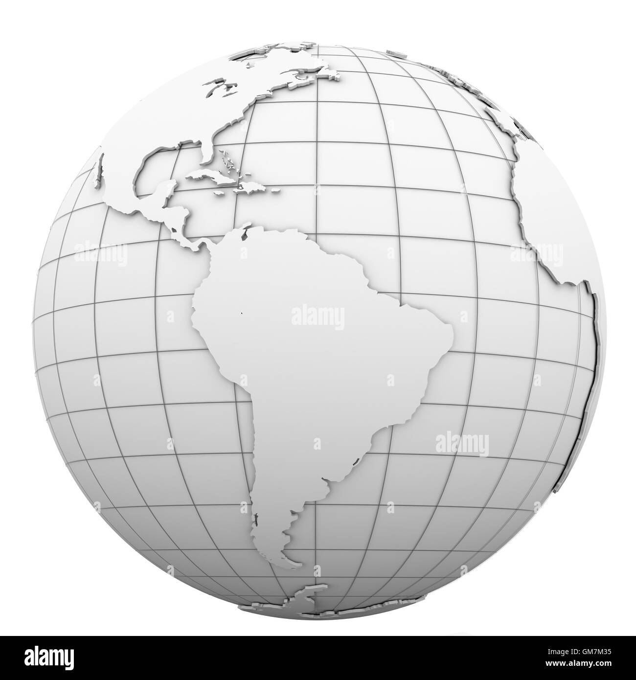 Carte du globe Banque d'images noir et blanc - Page 3 - Alamy