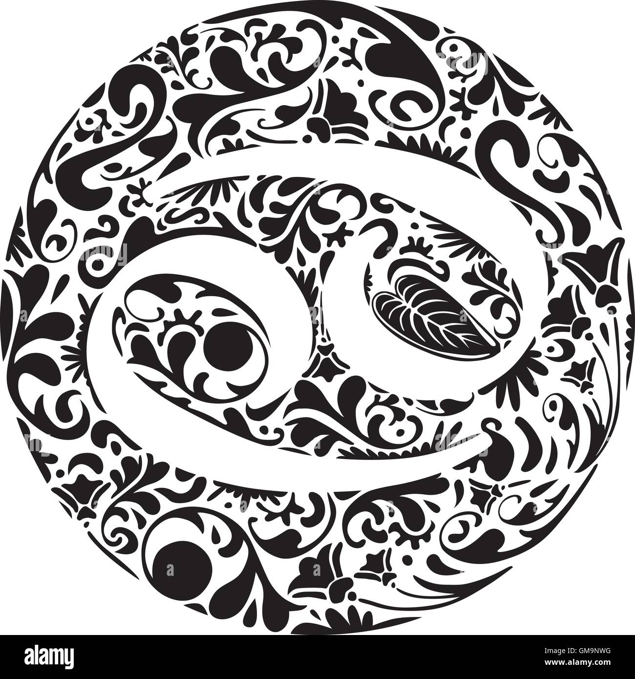 Cancer zodiac sign Banque de photographies et d’images à haute ...