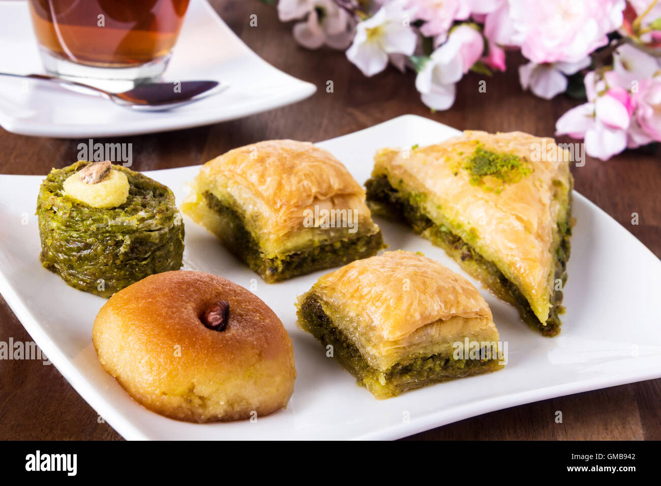 Turkish baklava Banque de photographies et d’images à haute résolution ...