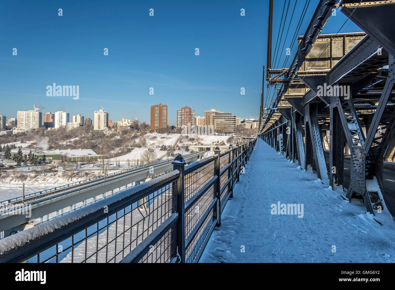 Edmonton winter Banque de photographies et d’images à haute résolution ...