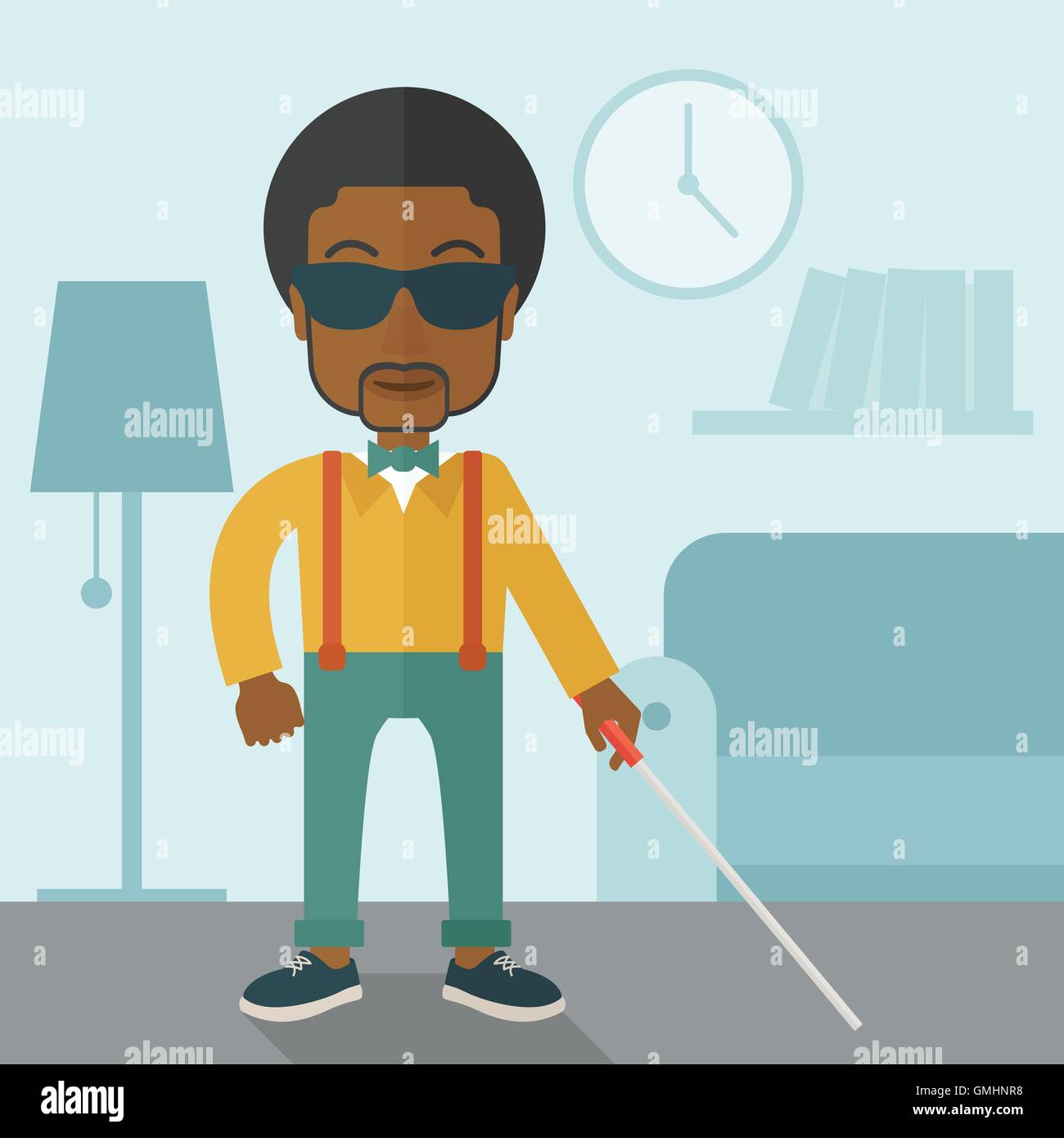 Maison aveugle Banque d'images vectorielles - Alamy