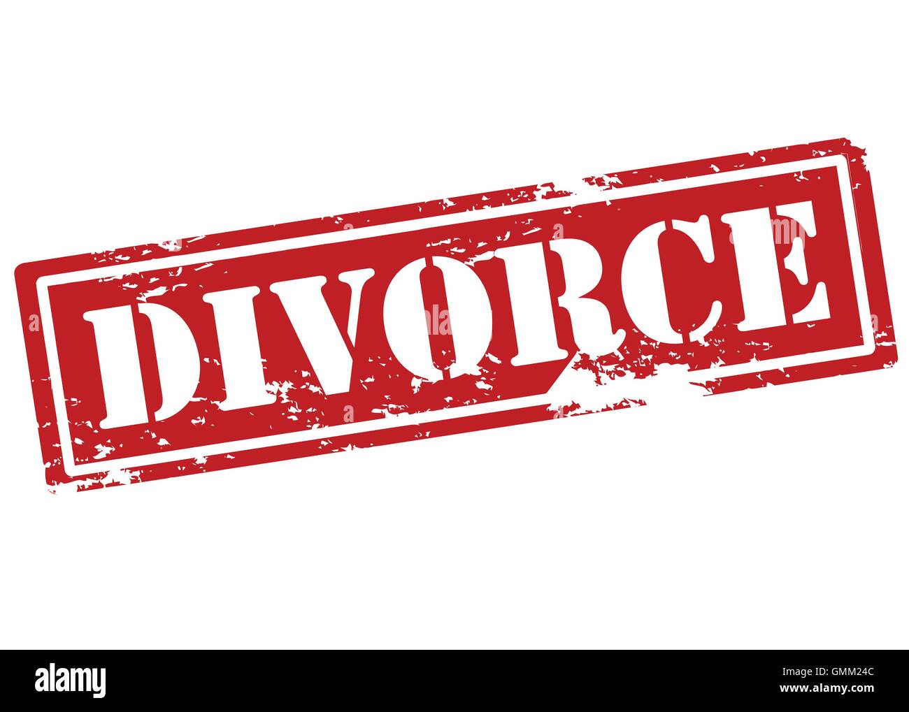 Divorce de symbole Banque d'images vectorielles - Alamy