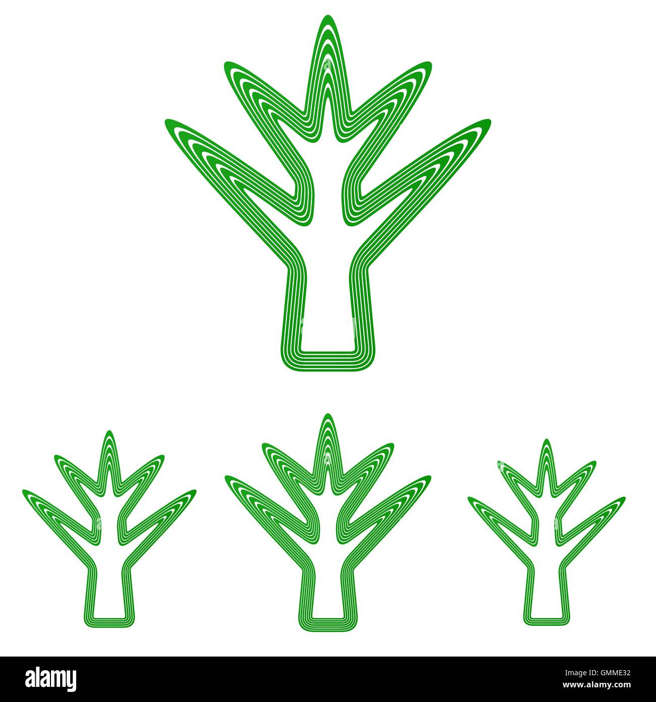 Bouton buisson Banque d'images vectorielles - Alamy