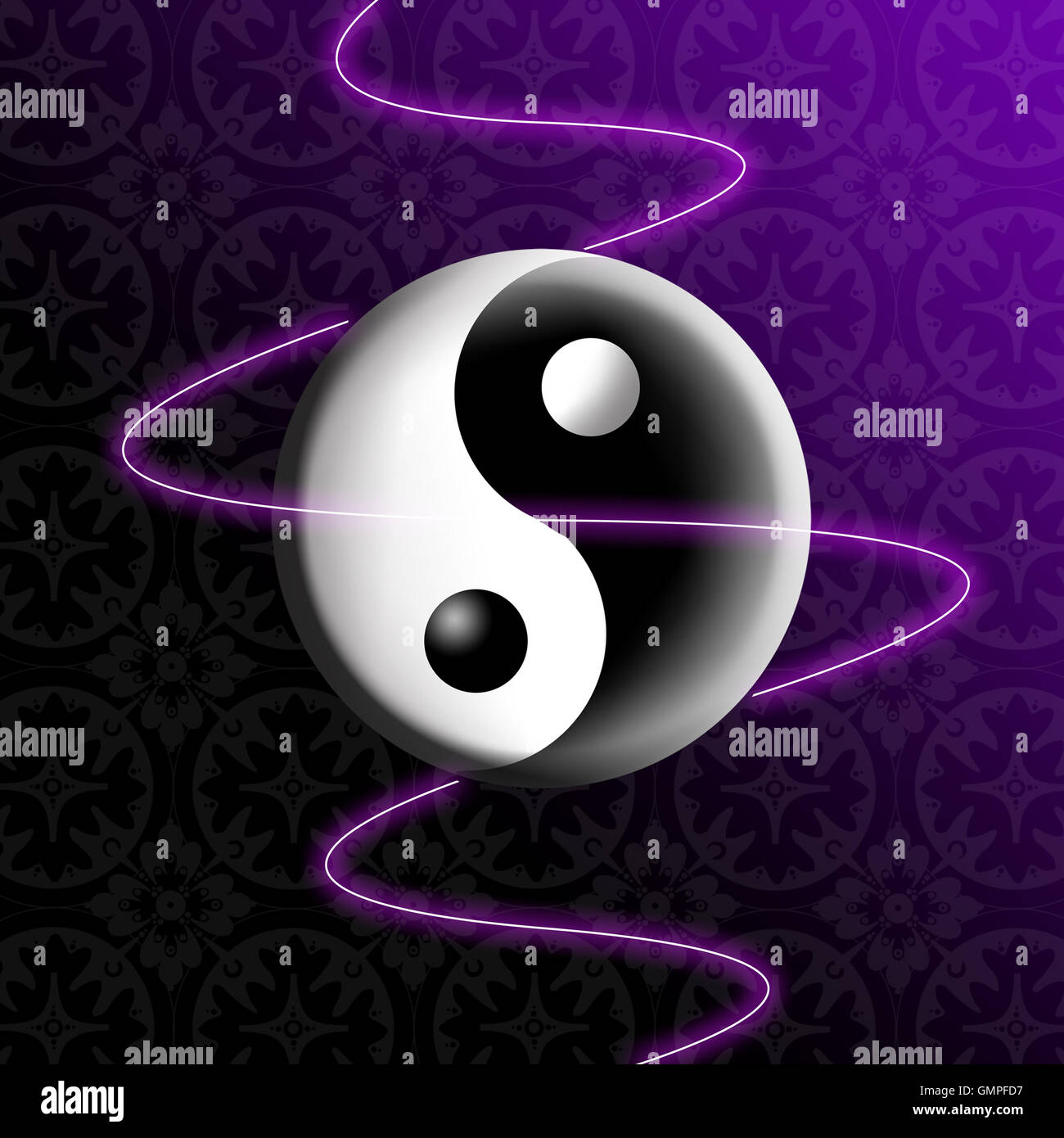 Symbole du Tao Photo Stock - Alamy