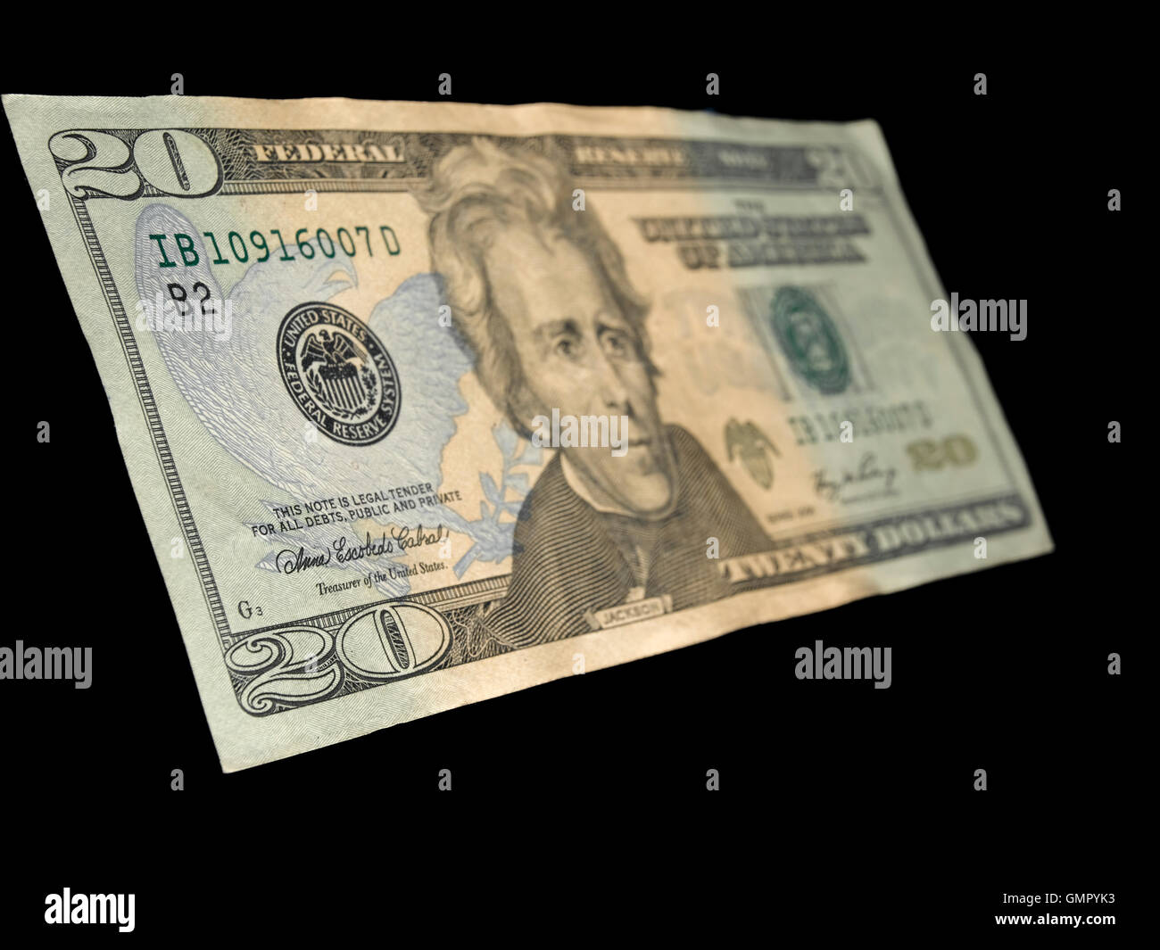 20 dollar bill Banque de photographies et d’images à haute résolution ...