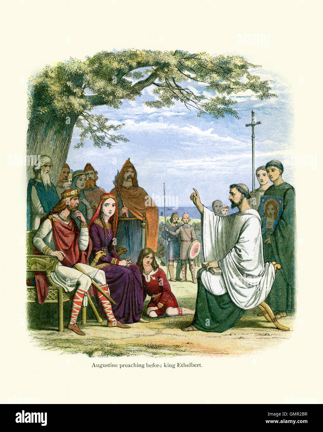 Anglo saxon king ethelbert Banque de photographies et d’images à haute ...
