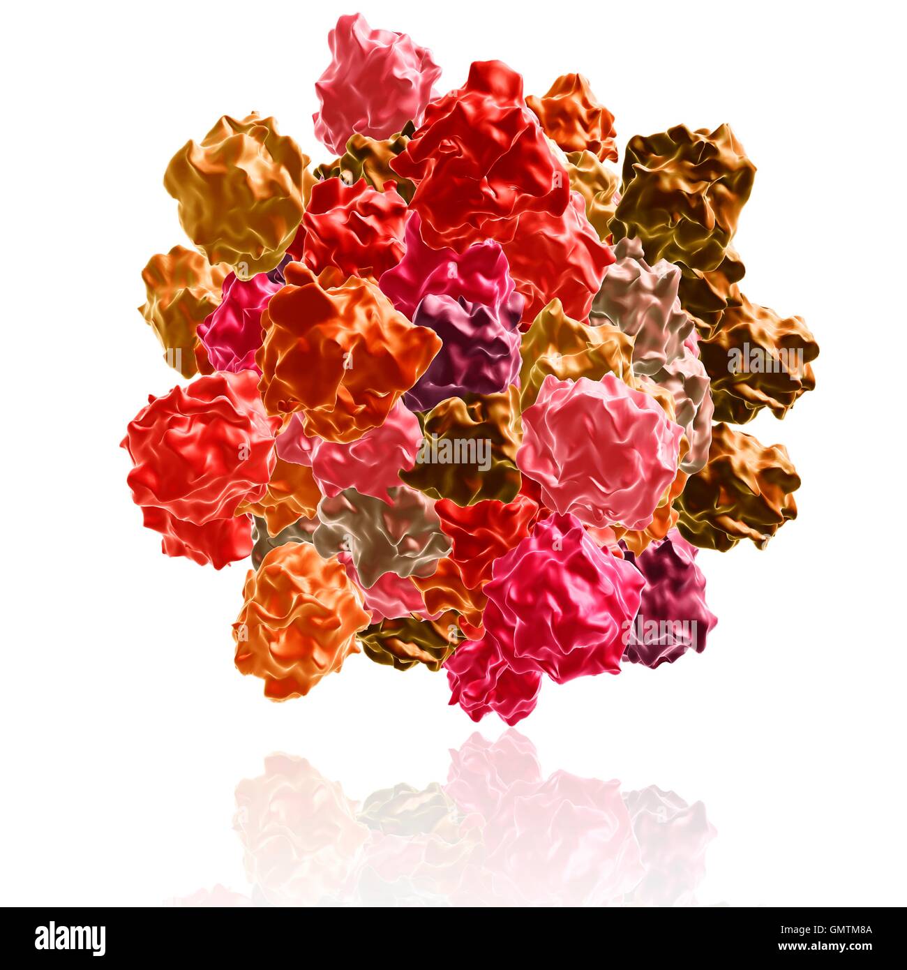 Le virus de la bursite infectieuse, illustration Photo Stock - Alamy