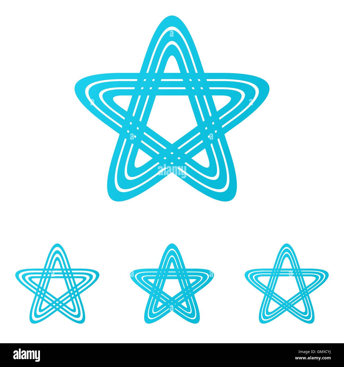 Logo de pentagrama Banque de photographies et d’images à haute ...