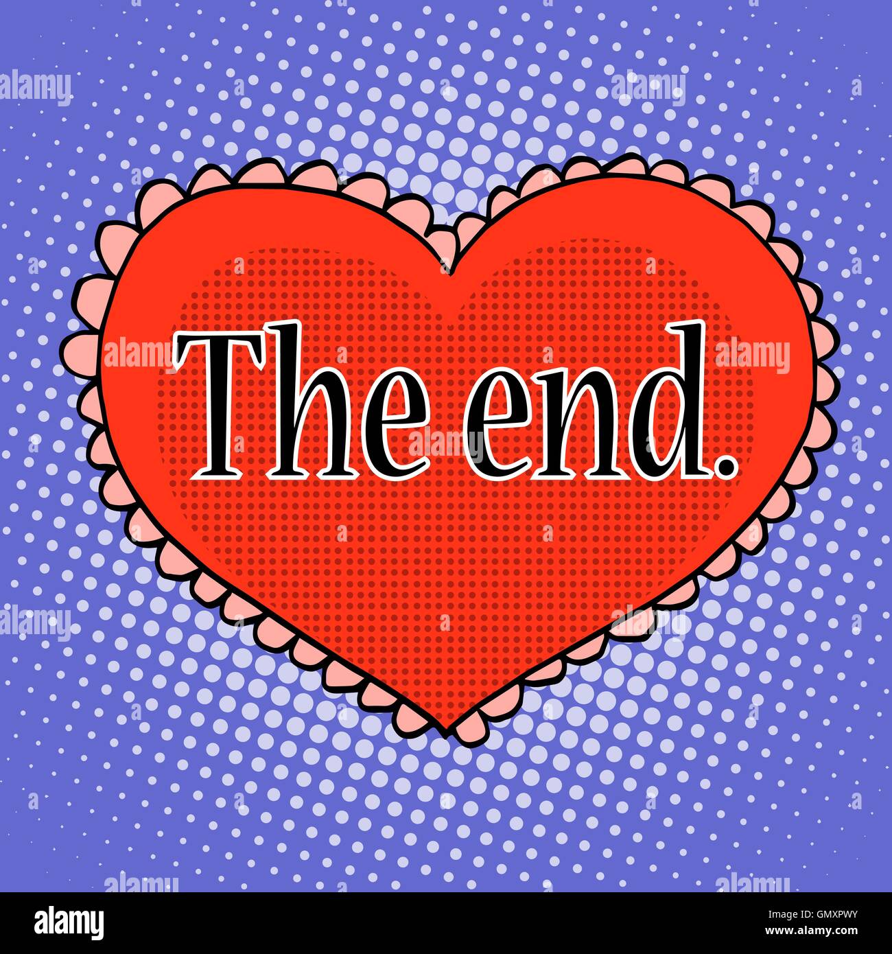 Mettre fin au mariage Banque d'images vectorielles - Alamy