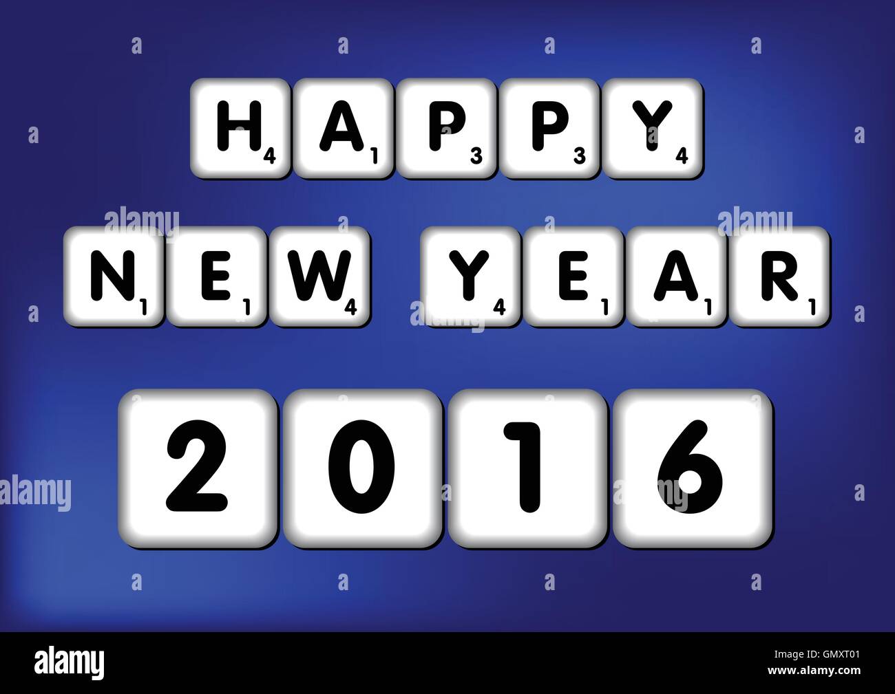 Lettre de scrabble Banque d'images vectorielles - Alamy