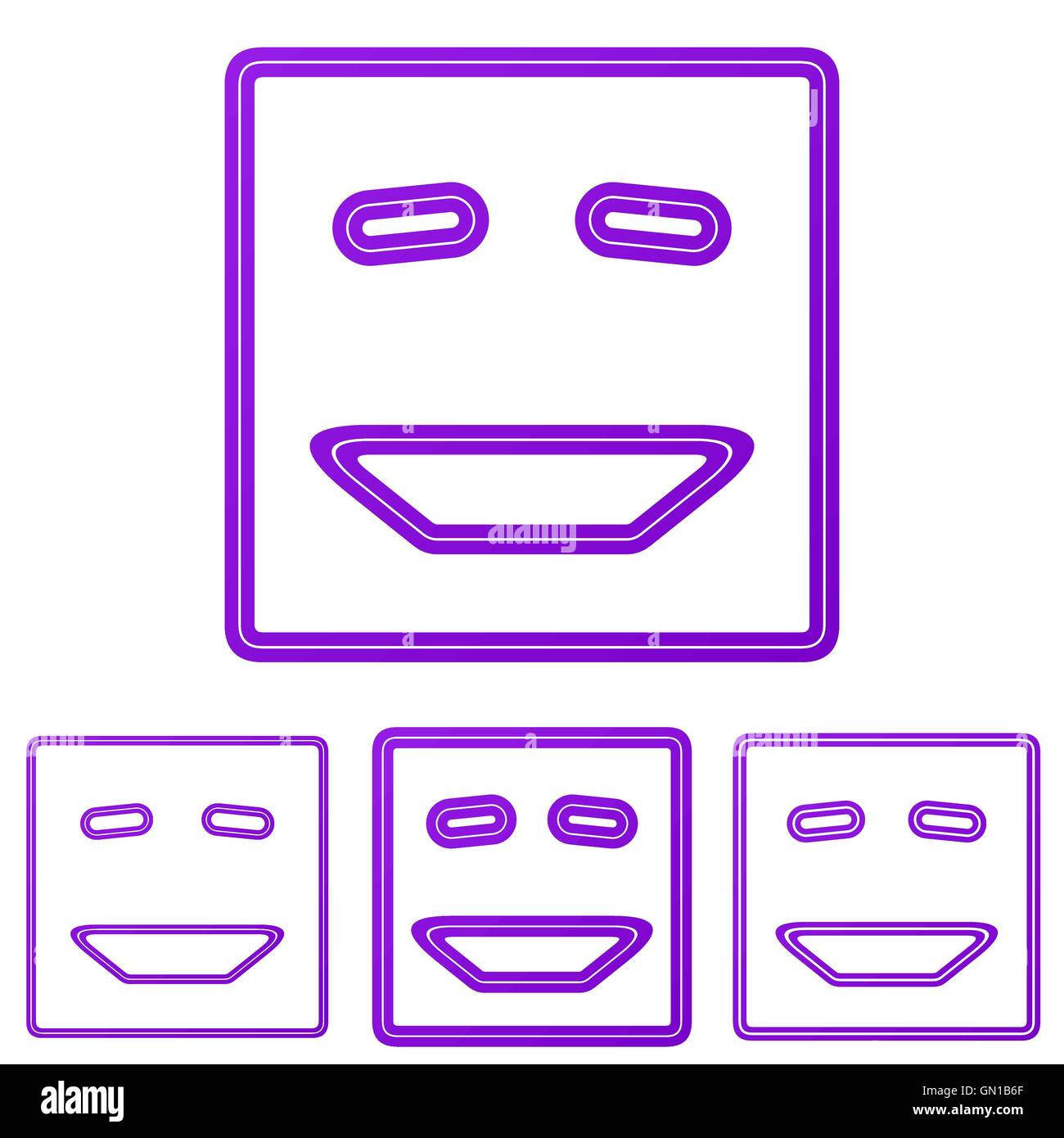 Rire logo Banque de photographies et d’images à haute résolution - Alamy