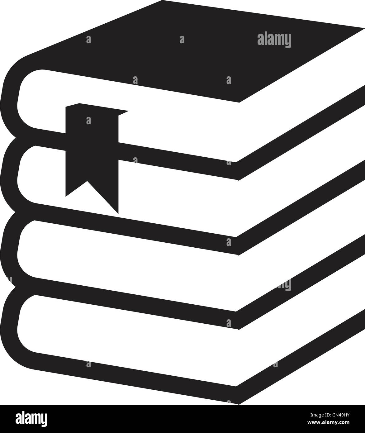 Pictogramme livre Banque d'images vectorielles - Alamy