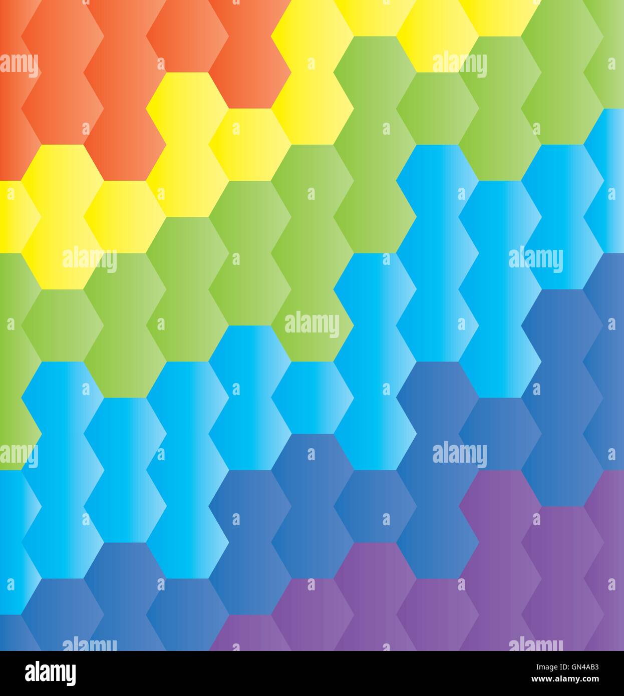 Nid d'abeille plein Banque d'images vectorielles - Alamy