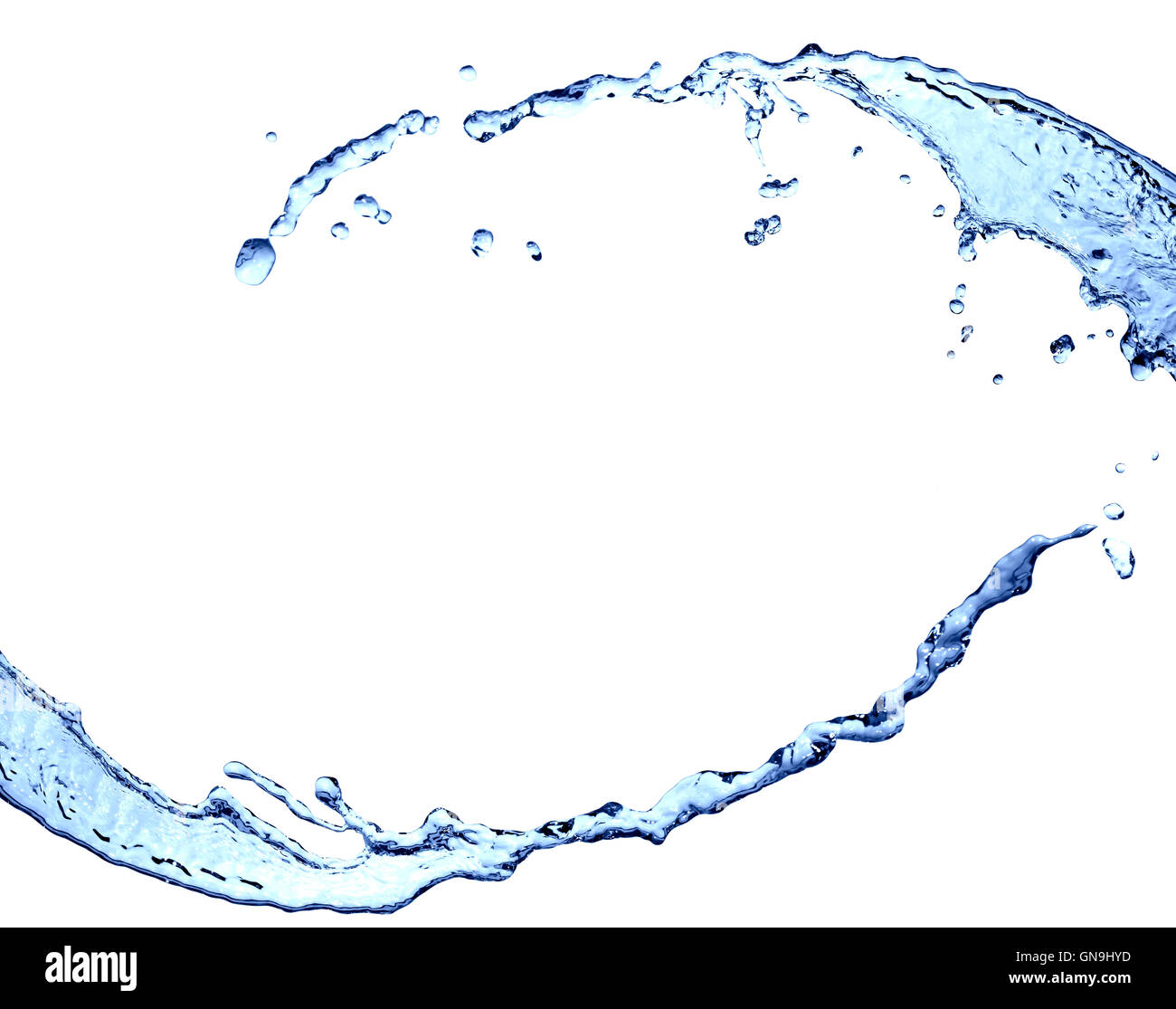 Water frame Banque de photographies et d’images à haute résolution - Alamy